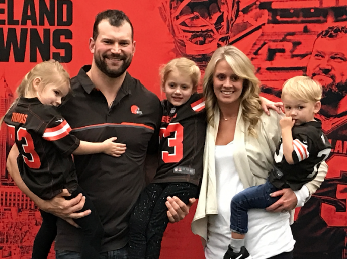 Joe Thomas Talks Fatherhood, Playing In The NFL And Life After Football